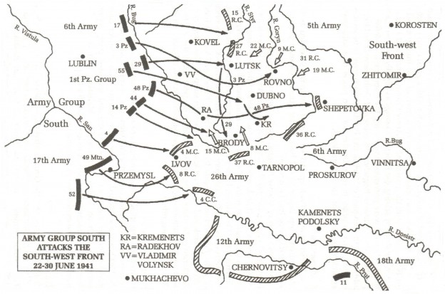 Operation Barbarossa:A Brief Military History - Operation Barbarrosa